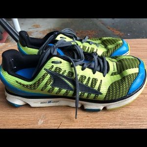 Shoes | Altra Provision 2 Men Limeblue Sneakers Size 9 | Poshmark